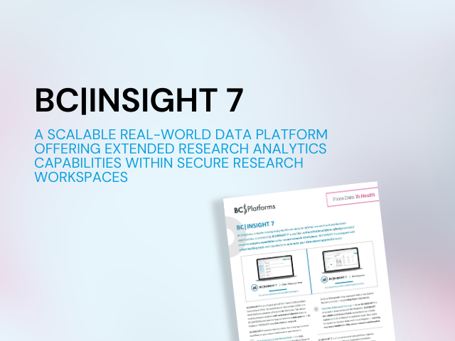 BC | INSIGHT 7 Factsheet - BC Platforms