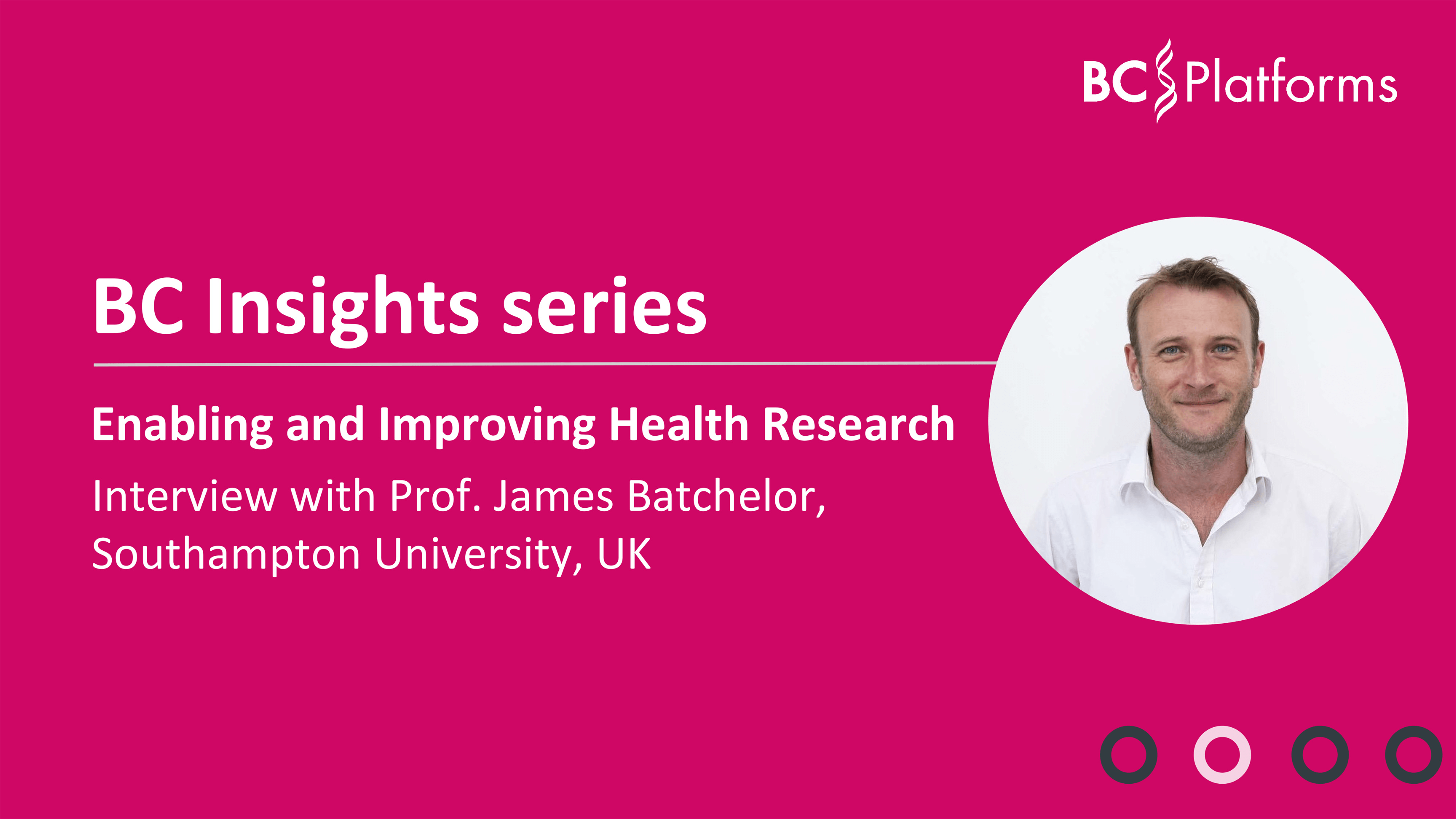 Enabling and Improving Health Research - BC Platforms