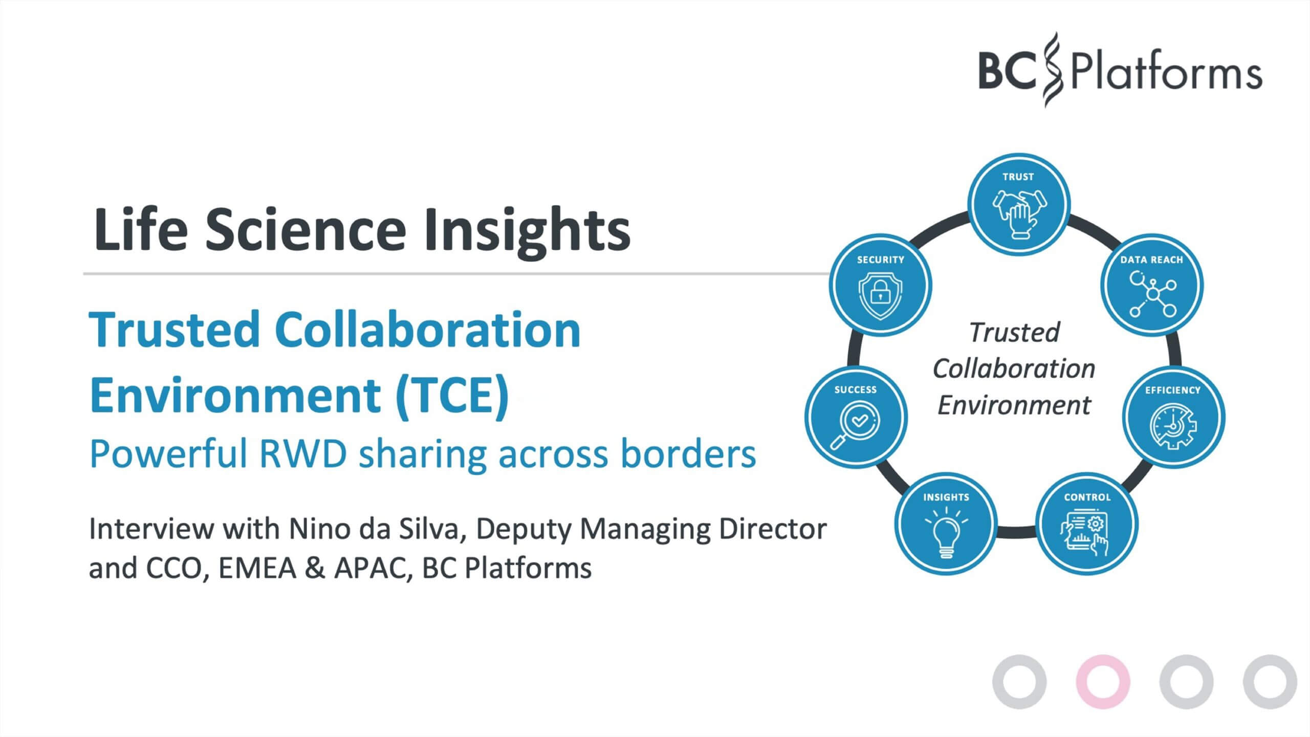 Trusted Collaboration Environment (TCE) - Powerful Real World Data sharing across borders - BC ...
